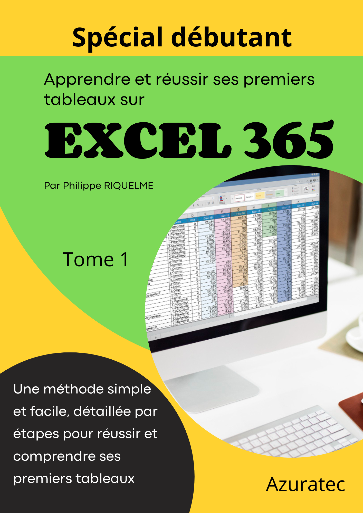 ebook - Excel débutant Tome 1 - Publication Azuratec